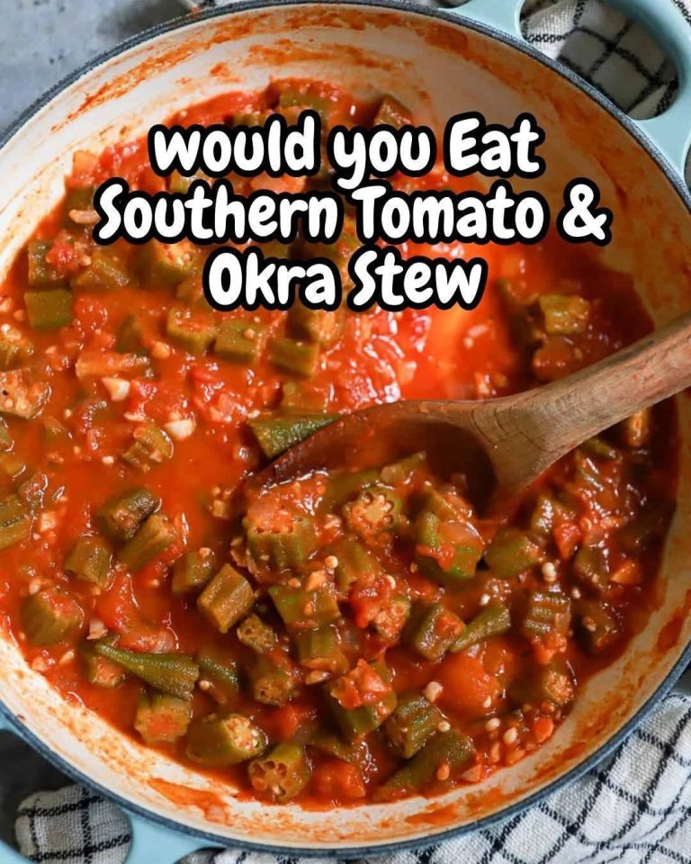 Southern Tomato & Okra Stew – Best Recipes