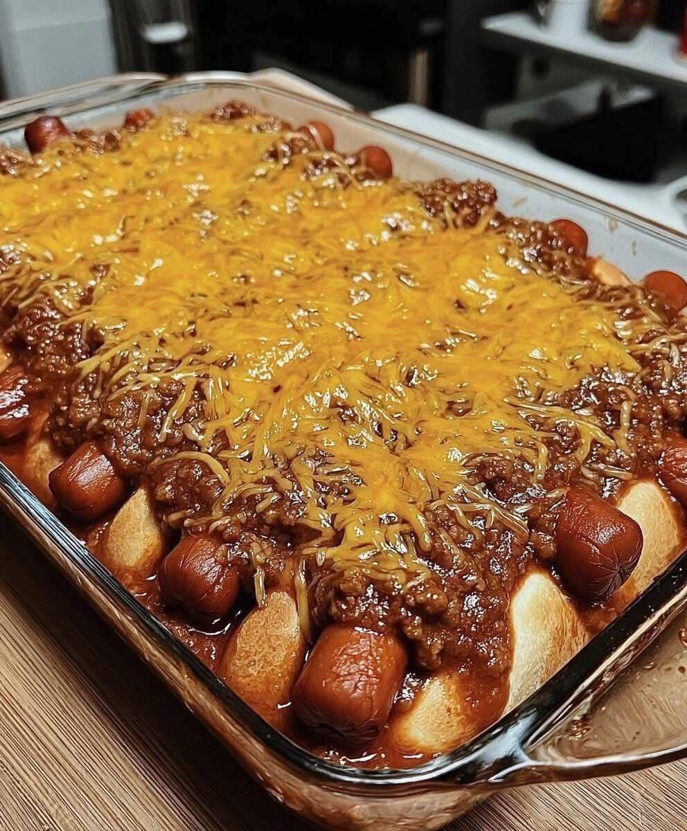 Chili Cheese Dog Casserole – Best Recipes